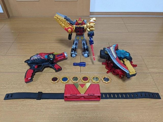 POWER RANGERS KIKAI Sentai Zenkaiger Megazord Morpher 4p Gear 6p set ...