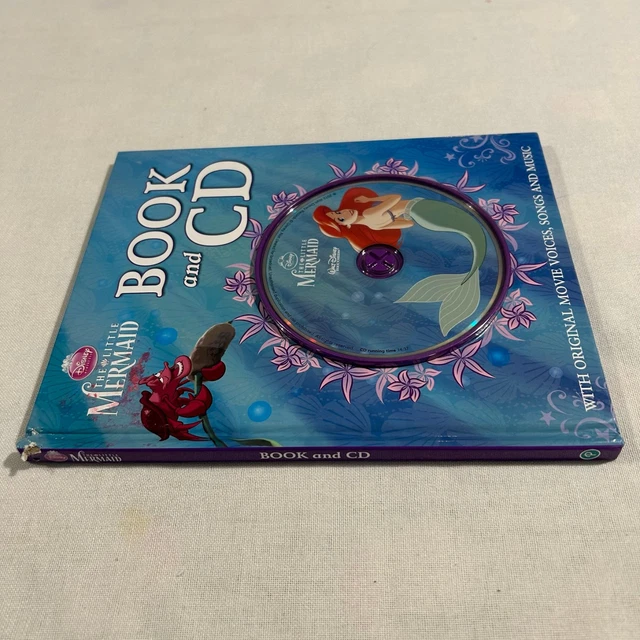 THE LITTLE MERMAID Book and CD 2013 Disney $12.26 - PicClick AU