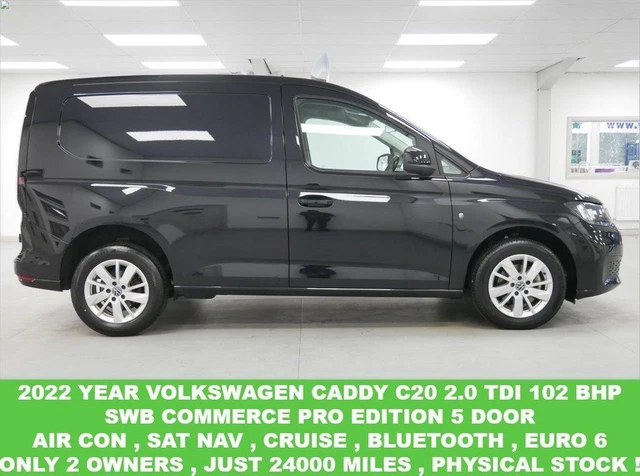 2022 VOLKSWAGEN CADDY C20 2.0 Tdi 102 Bhp Swb Commerce Pro Edition ...