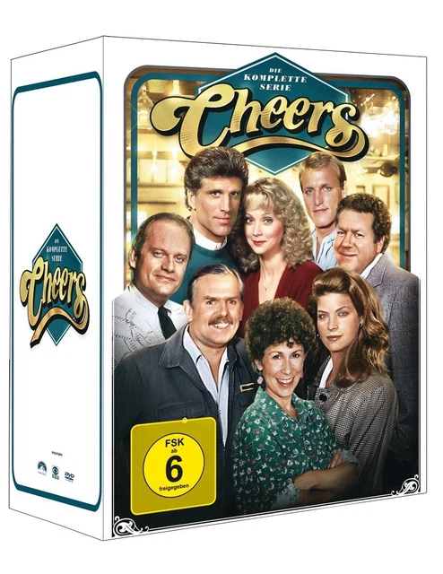 CHEERS. DIE KOMPLETTE Serie - 43-DVD-BOX-NEU-OVP # Danson/Ted/Perlman ...