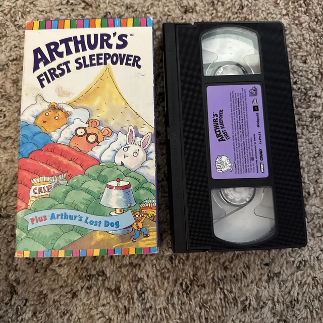ARTHUR - ARTHURS First Sleepover (VHS, 1998) £14.26 - PicClick UK