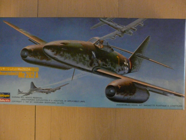 MAQUETTE AVION 1/72 HASEGAWA Ref 851 Messerschmitt Me 262 A EUR 24,90 ...