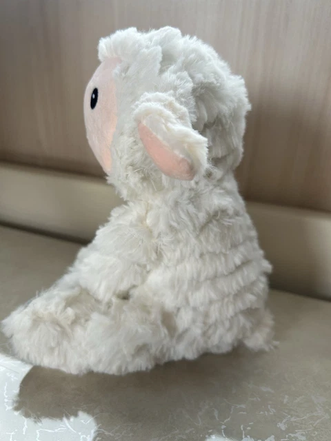 MORRISONS LAMB SHEEP Soft Toy Comforter Plush 7” soother hug toy doudou ...