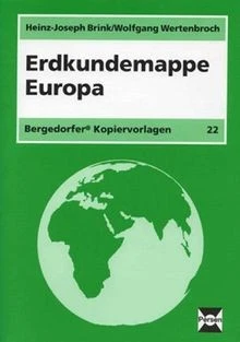 ERDKUNDEMAPPE EUROPA DE Heinz-Joseph Brink | Livre | état bon EUR 17,61 ...