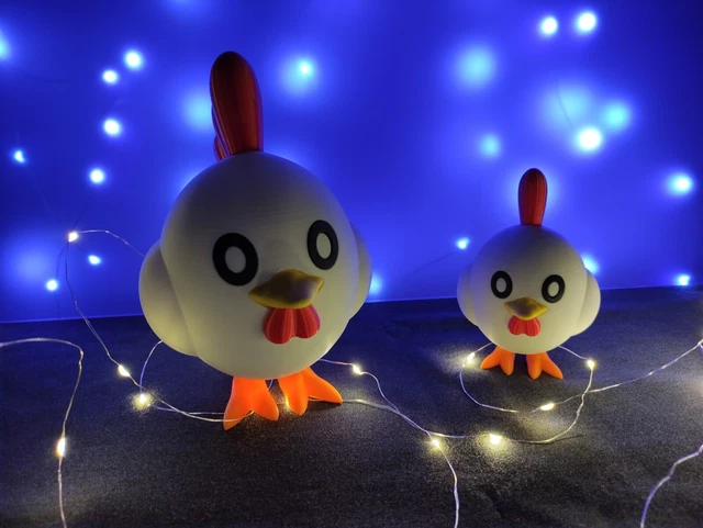 PALWORLD CHIKIPI - 3D printed fan art chicken toy / Gift for game fans ...