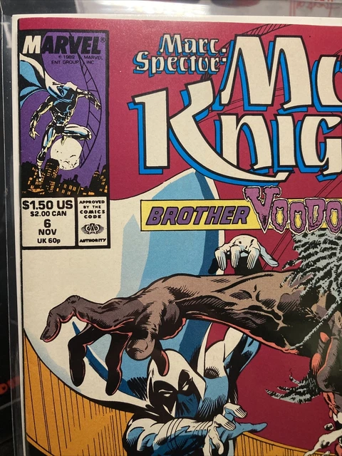 MARC SPECTOR: MOON Knight #6 (1989) gegen Brother Voodoo ""Kiosk ...