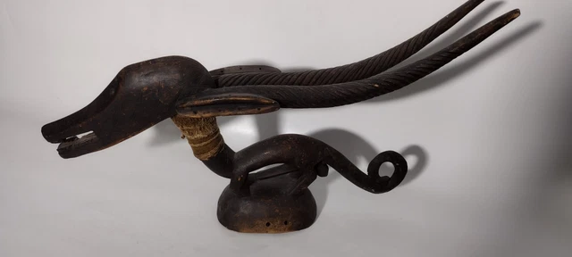 CIMIER GAZELLE CHIWARA Ciwara Tyiwara Mali Art Premier Ethnique Tribal ...