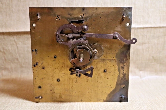 ANTIQUE GERMAN GRANDFATHER Clock Movement (Chain Drive) £38.70 ...