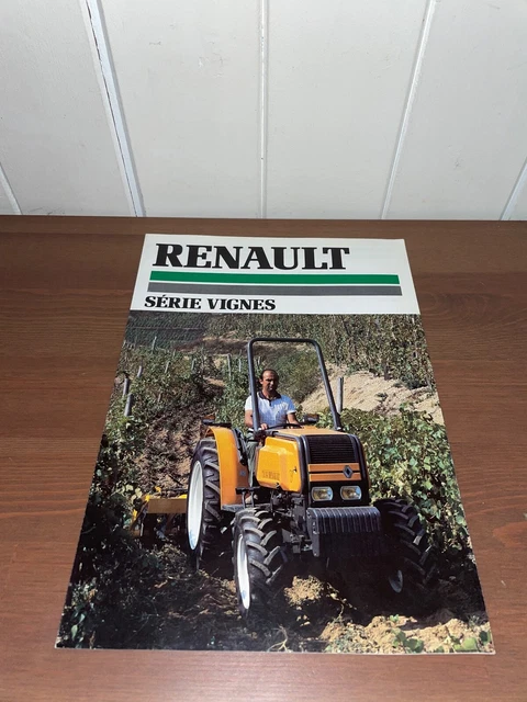 BROCHURE PROSPEKT PROSPECTUS TRACTEUR RENAULT SERIE VIGNE tractor-traktor-someca EUR 6,99 ...