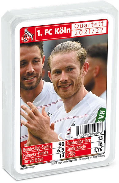 TEEPE SPORTVERLAG - 1. FC Köln Quartett Saison 21/22 EUR 11,98 ...