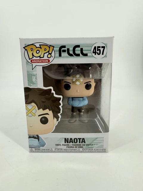 FUNKO POP! ANIMATION FLCL Naota Nandaba #457 Vinyl Figure Vaulted Read ...