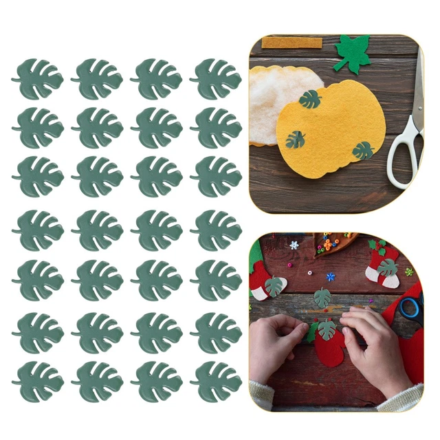 300PCS PAPER FASTENERS: Leaf Shape Brads - Metal Split Pins for DIY ...