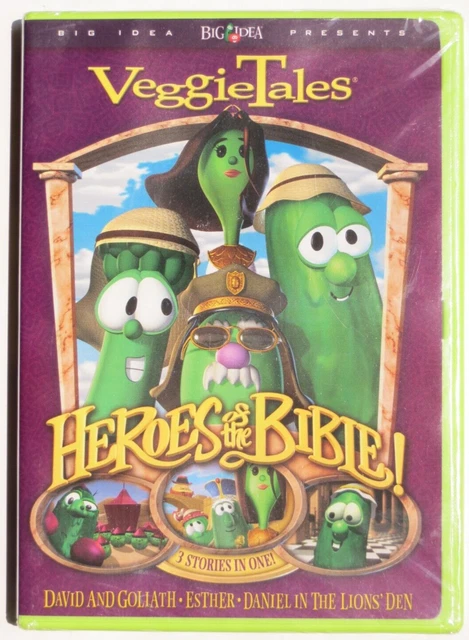 Veggietales Heroes Of The Bible Dvd Larry Il Cetriolo Nuovissimo Eur 1457 Picclick It