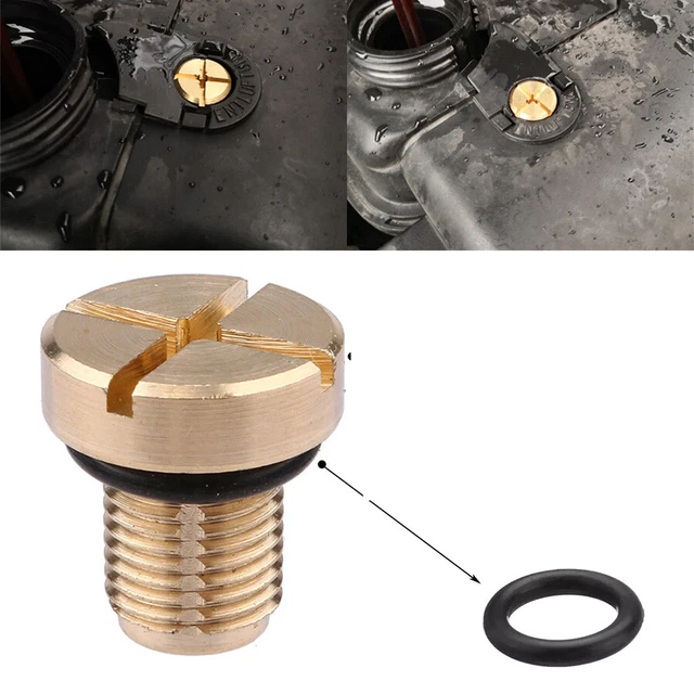BRASS COOLANT EXPANSION Tank Drain Screw +Washer For BMW E36 E39 E46 ...
