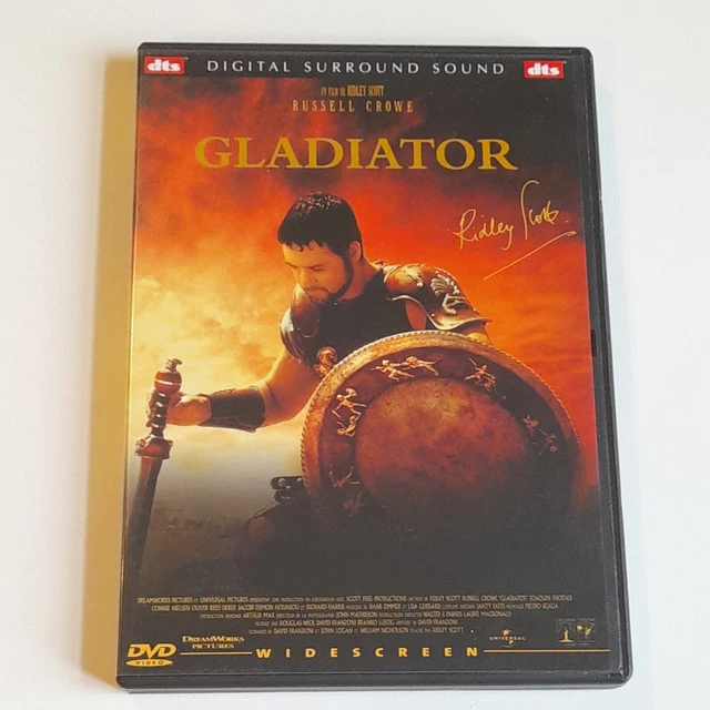 DVD GLADIATOR RUSSELL crowe ridley scott Culte film 2000 bonus Ridley ...
