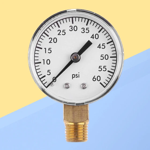 CONCRETE AIR METER Filled Pressure Gauge Pressure Flow Meter Filling £8 ...