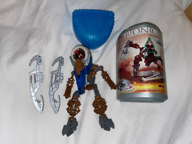 LEGO BIONICLE 8617 Metru Nui Vahki Zadakh Modellino con vasca ...