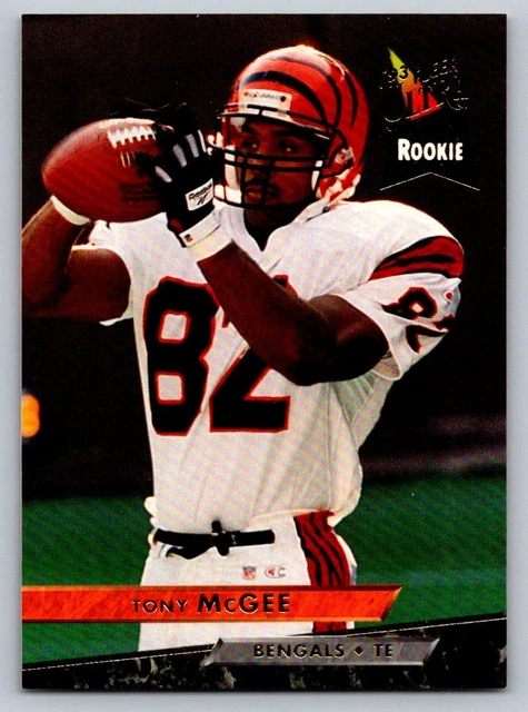 TONY MCGEE ULTRA 1993 62 Cincinnati Bengals RC EUR 1,88 - PicClick FR