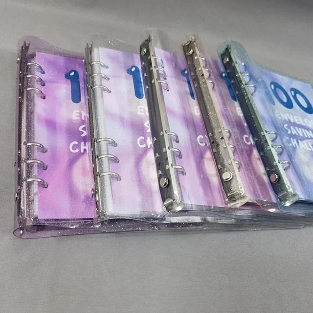 PU 100 ENVELOPE Challenge Binder Paper Savings Challenges Book Children ...