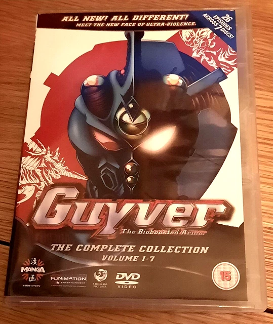 GUYVER BIOBOOSTED ARMOUR Complete collection series 1-7 dvd box set EUR ...