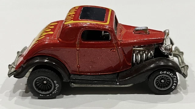 1979 HOT WHEELS Hot Rod Coupé Hi-Rakers Real Riders 1934 Ford rouge ...