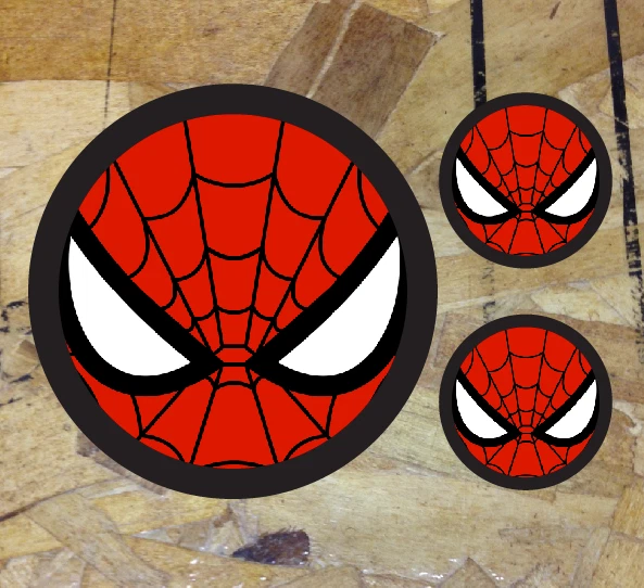 SPIDERMAN SYMBOL DECAL, Spiderman Huge Logo Sticker, Spider sticker no ...