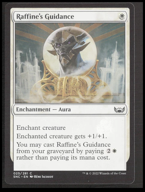 MTG RAFFINE'S GUIDANCE 25 Common Streets of New Capenna Card CB-1-3-A-52 £1.76 - PicClick UK