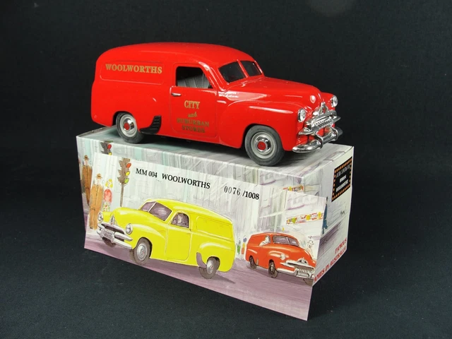 1/25 MINT AND Boxed Models Holden Fj Van Mm004 Woolworths 0076 / 1008 ...