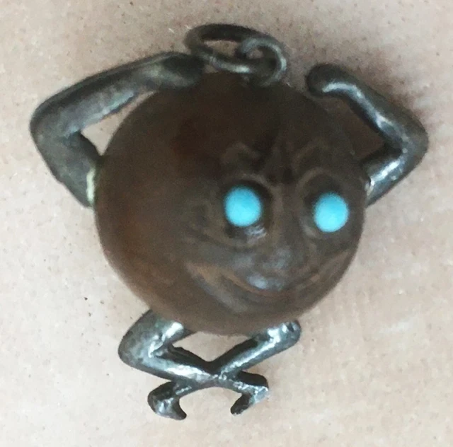 *SCARCE WW1 FUMS Up Fumsup Touch Wud Soldier's Lucky Charm Wood Silver ...