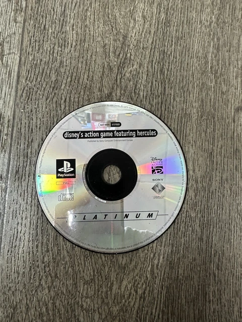 DISNEY'S ACTION GAME Featuring Hercules PS1 1997 PAL Disc Only *Not ...