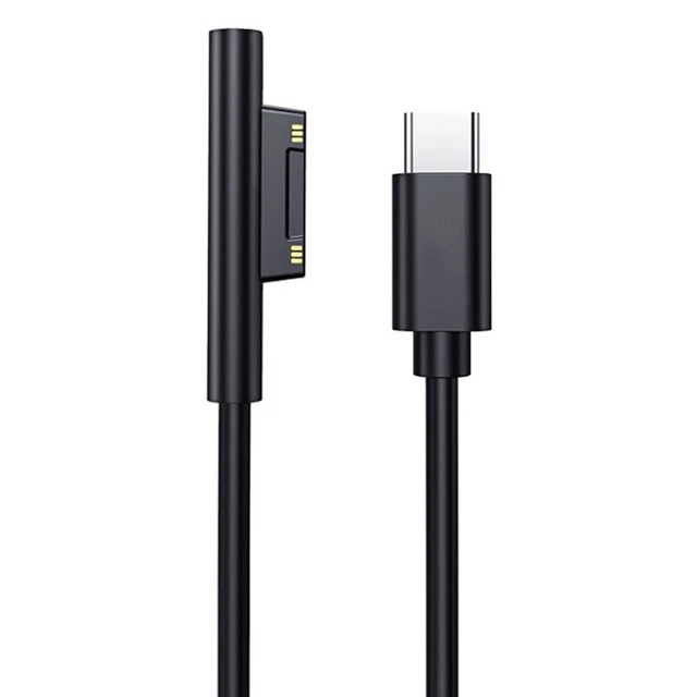 ADAPTER PD FAST Charging Cable For Microsoft Surface Pro 7/6/5/4/3 Book ...
