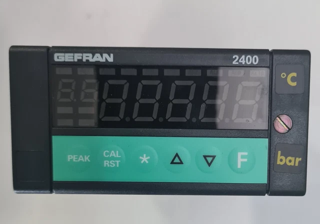 GEFRAN2400-1-0-4R-P-0 REGOLATORE LIBERAMENTE programmabile Panel Meters & Gauges EUR 320,00 ...