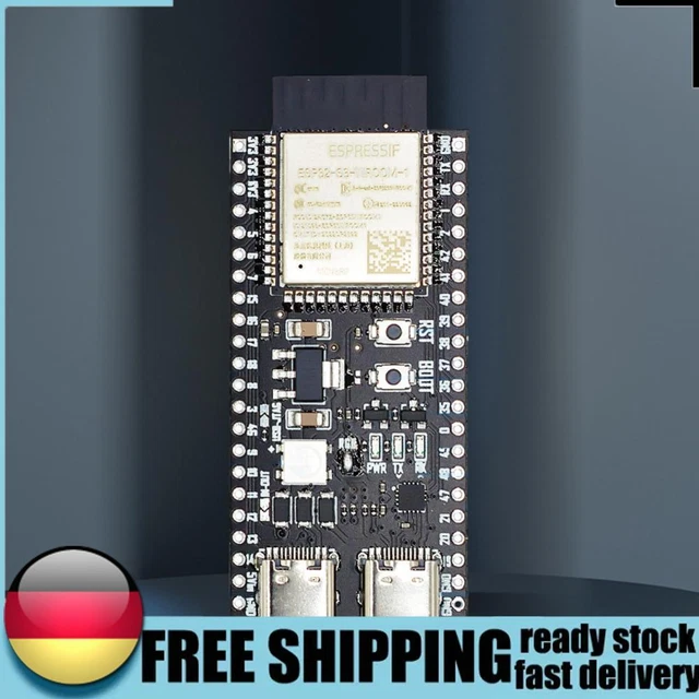 ESP32/ESP32-S3/ESP32-C3 SCHEDA DI sviluppo CORE Dual Type-C ESP32-C3-DevKitM-1 EUR 11,46 ...