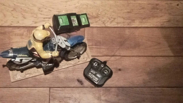 TYCO RC X-TREME Cycle Jeremy McGrath Yamaha Motorcycle Dirt Bike 1999 Motocross £52.70 - PicClick UK