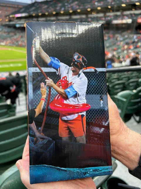 MASCOTTE MR. SPLASH Bobblehead SGA 5/10/2024 Baltimore Orioles NEUVE ...