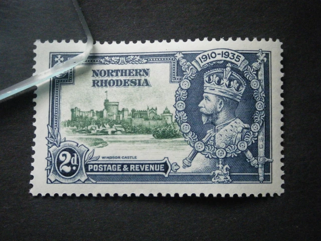 NORTHERN RHODESIA KGV 1935 Silver Jubilee 2d green & indigo SG19 UM/MNH £1.25 - PicClick UK