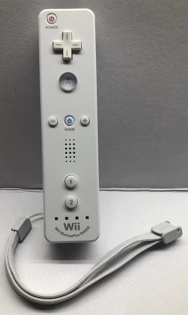 TÉLÉCOMMANDE NINTENDO WII Wiimote Motion Plus originale blanche RVL-036 ...