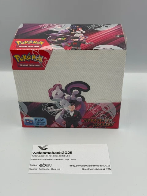 POKÉMON TCG: SCARLET & Violet-Destined Rivals Booster Display Box (36 ...