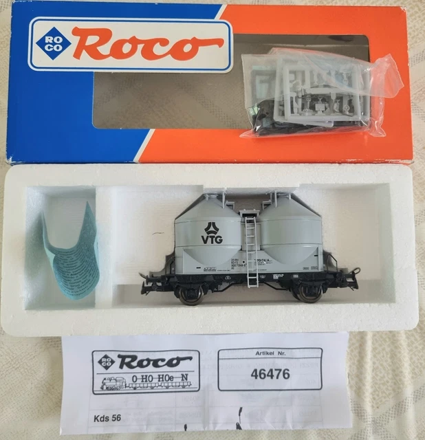ROCO CARRO MERCI FS Tipo Ucs TRASPORTO POLVERI VTG Ep. IV-V Art. 46476 ...