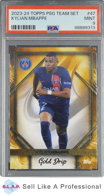 KYLIAN MBAPPE PSA 9 Topps Fußball Karte PSG EUR 24,99 - PicClick DE