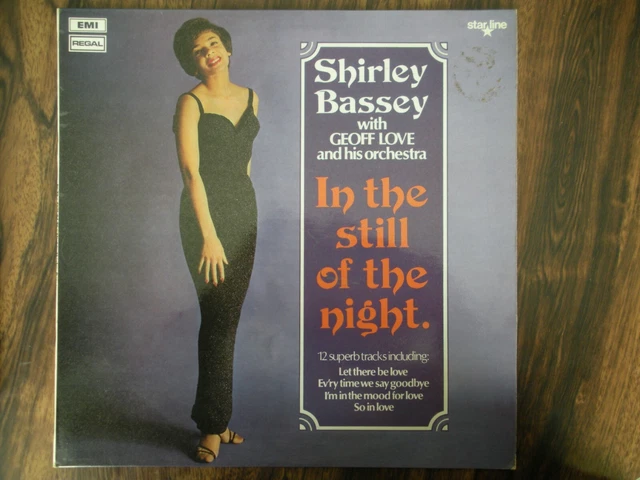 LP VINYLE SHIRLEY Bassey/Geoff Love 'In the Still of the Night ...