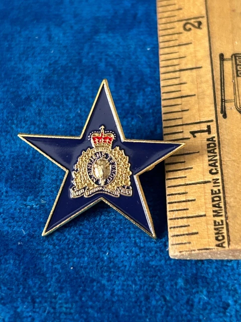 GRC RCMP ROYAL Canadian Mounted Police Logo Star shape Lapel Pin $19.99 ...
