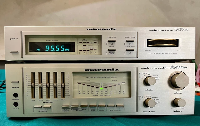 IMPIANTO MARANTZ AMPLIFICATORE PM550 DC - Tuner ST450 - Casse HD550 ...
