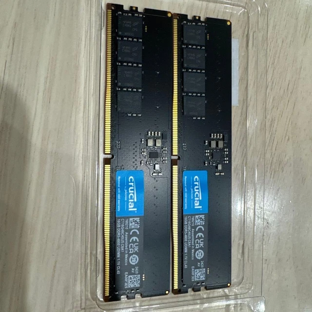 CT16G48C40U5 DDR5 PC5-38400 16GB RAM 2 Module Desktop Arbeitsspeicher ...