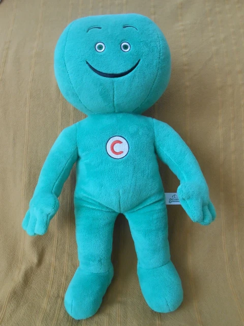GRANDE PELUCHE MASCOTTE Cetelem "Bonhomme vert" 45 cm BNP EUR 39,90 ...