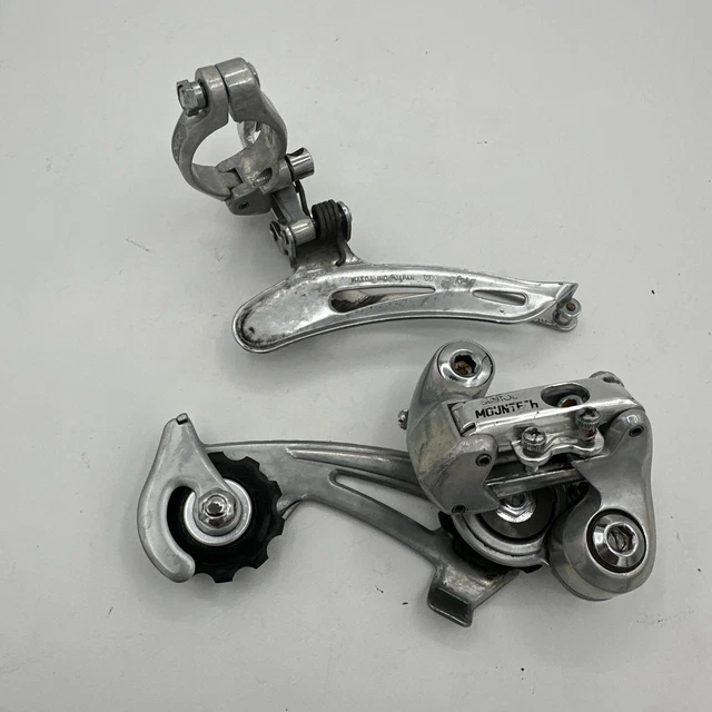 SUNTOUR MOUNTECH FRONT / Rear Derailleur Set, MTB, 80's, 28.6, 3 x 6 ...