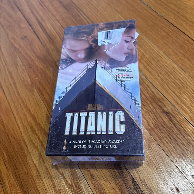 TITANIC (VHS, 1998, 2-Tape Set, Pan-and-Scan) New Sealed £8.90 ...