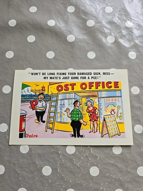 VINTAGE SAUCY SEASIDE Comic Postcard Sunny Pedro Series No 129 By Pedro ...