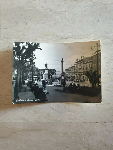 CARTOLINA CAGLIARI PIAZZA Ienne 1957 viaggiata EUR 9,99 - PicClick IT
