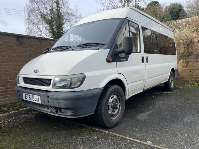 FORD TRANSIT MK6 Minibus 15 Seater 2001 2.4 RWD Tow Bar £4,500.00 ...
